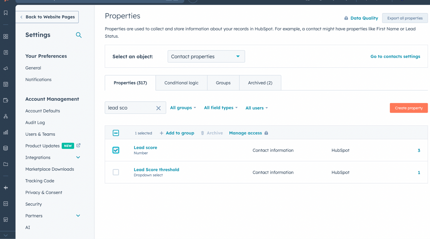 Getting Started with HubSpot Lead Scoring
